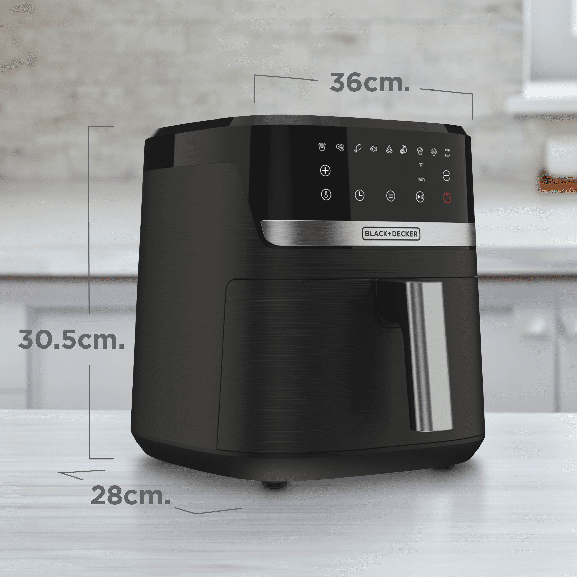 Black+Decker PURIFRY™ Freidora de aire de 5.5L – Black & Decker