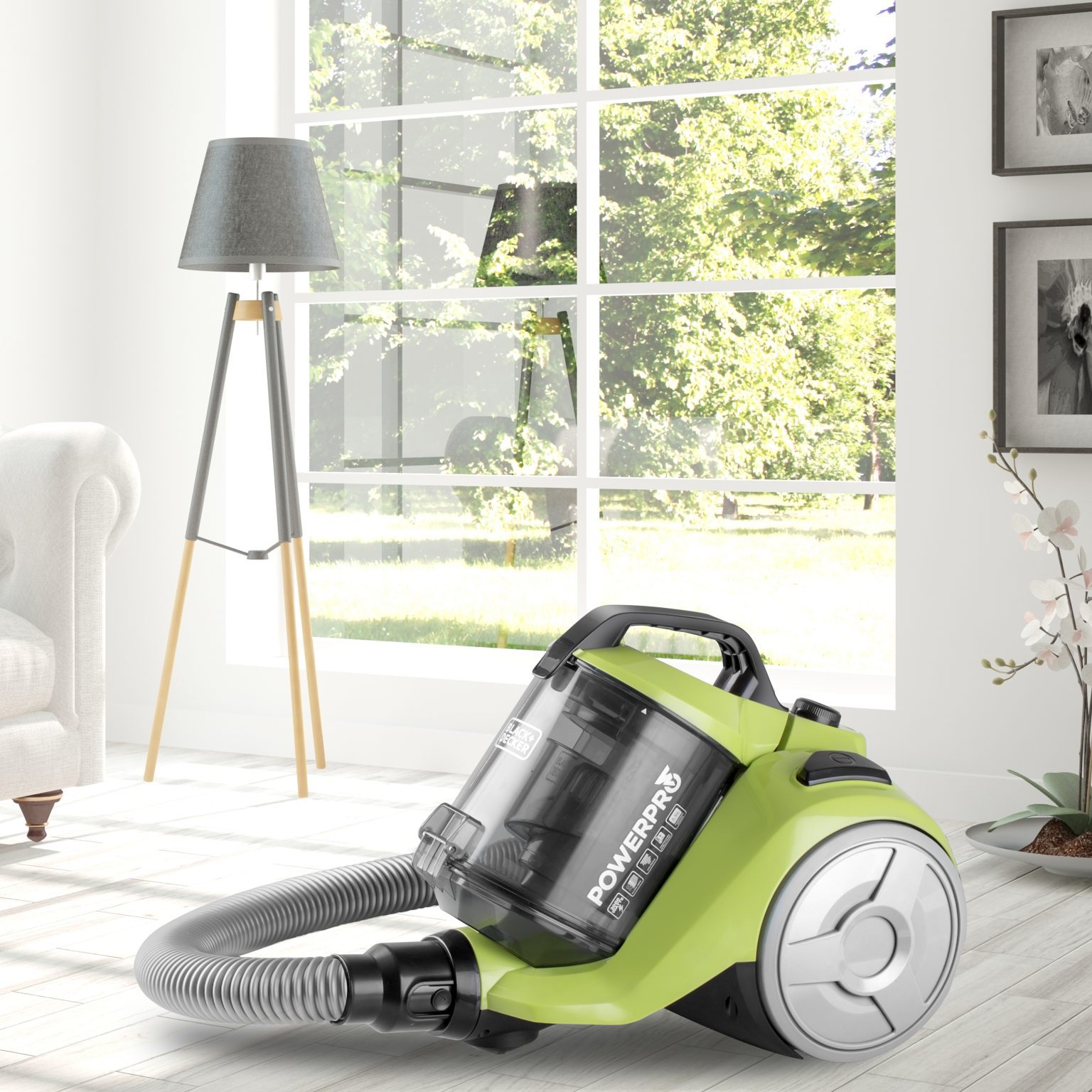 Aspiradora con sistema ciclónico y filtro HEPA – Black & Decker